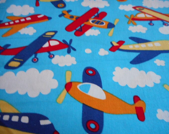 Brand New Airplane Fabric 100% Cotton 26" X 44" - Etsy