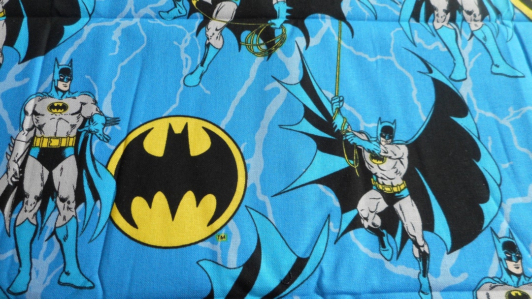 New Batman Fabric 100% Cotton 18 Inches X 44 Inches - Etsy
