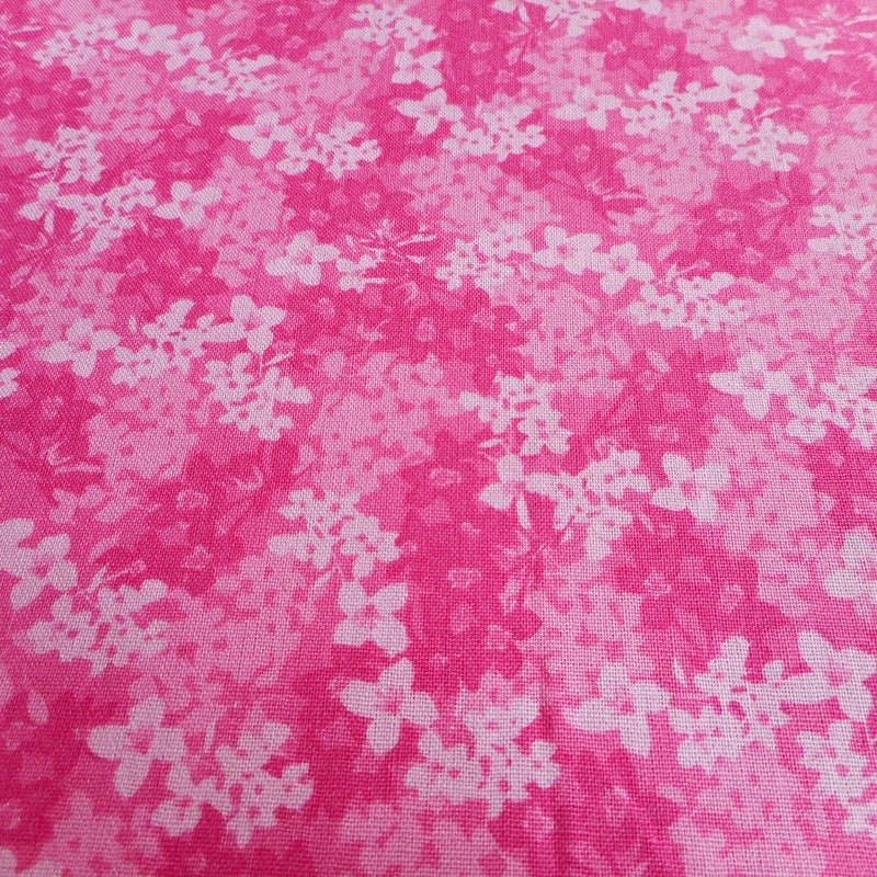 Pink Floral Fabric - Etsy