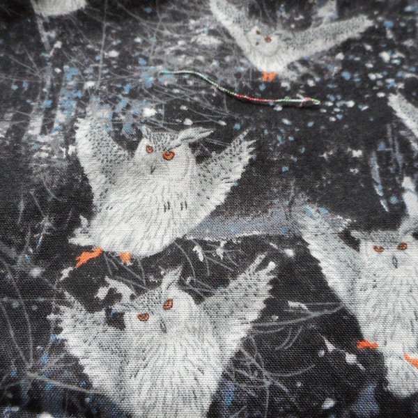Owl Fabric - Etsy