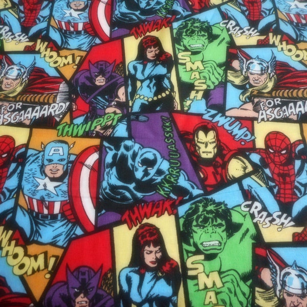 Super Hero Fabric - Etsy