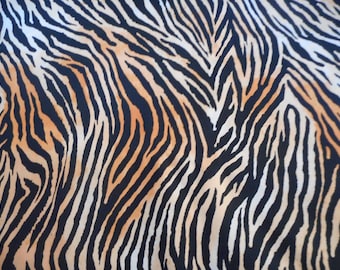 Tiger Stripe Fabric - Etsy