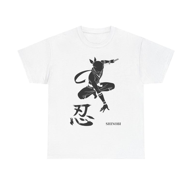 Chemise ninja - t-shirt shinobi japonais, t-shirt graphique ninja ...