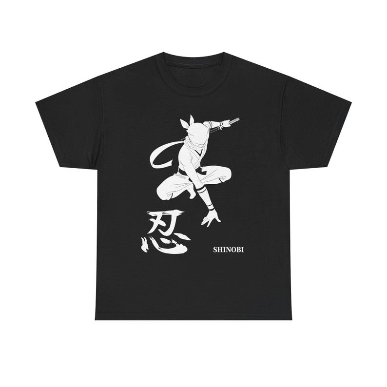 Chemise ninja - t-shirt shinobi japonais, t-shirt graphique ninja ...
