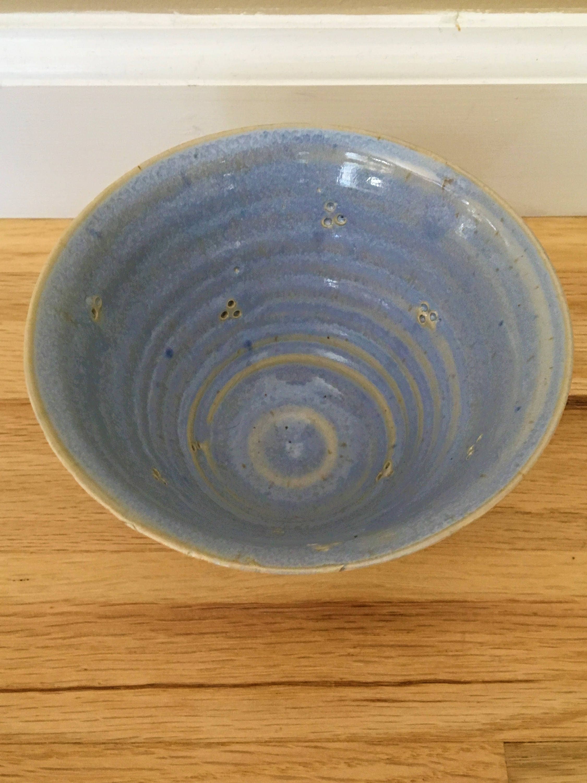 Light Blue Bowl - Etsy