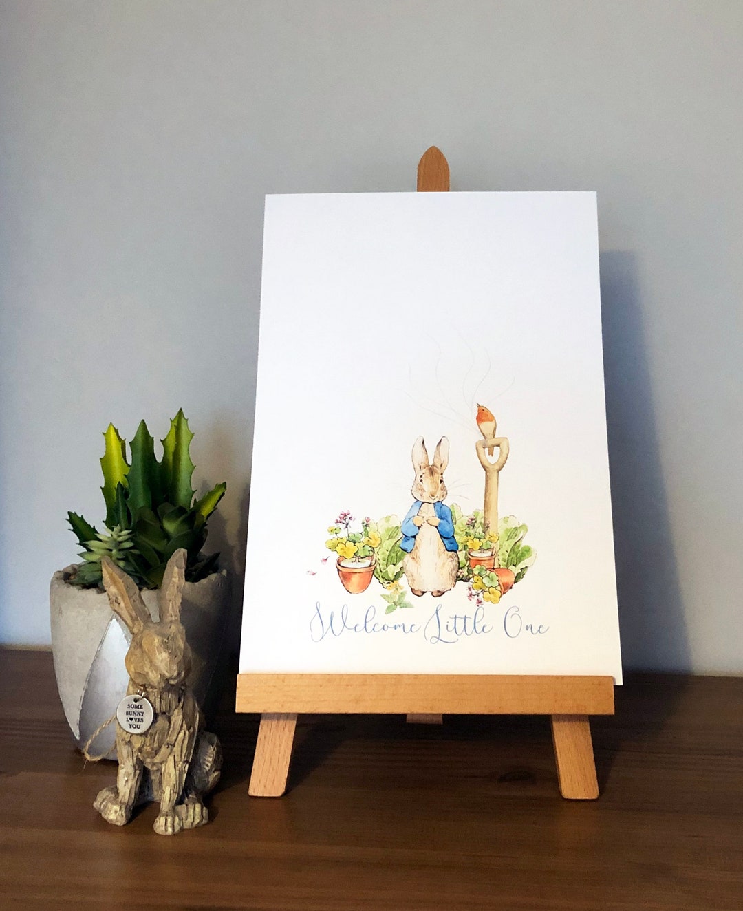 Peter Rabbit Baby Shower A4 Fingerprint Guestbook Print - Etsy Australia