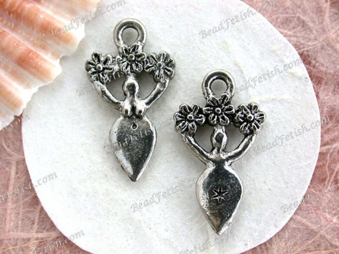 Goddess Charms, Lead Free Pewter Charms, Goddess of Nature, Made in USA ...