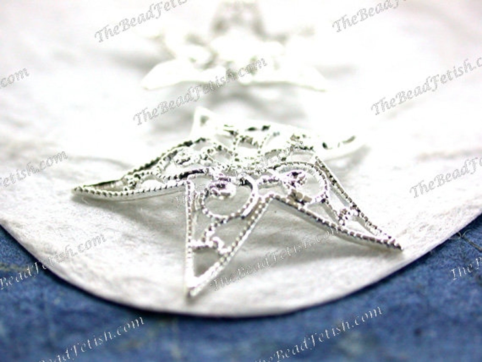 Bright Silver Plated Filigree Stars Filigree Starfish Vintage - Etsy