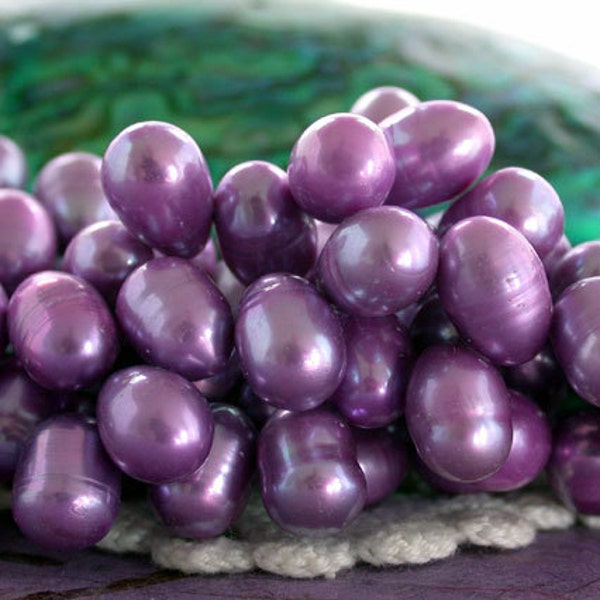 Purple Pearls - Etsy