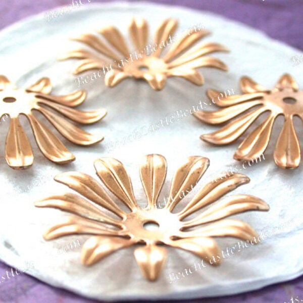 Brass Flower - Etsy