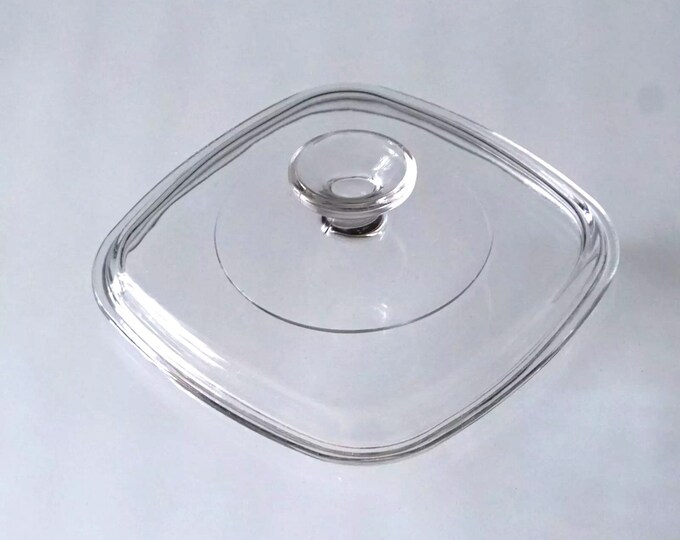 Vintage 32 Pyrex A-7-C Square Glass Replacement Lid - Etsy