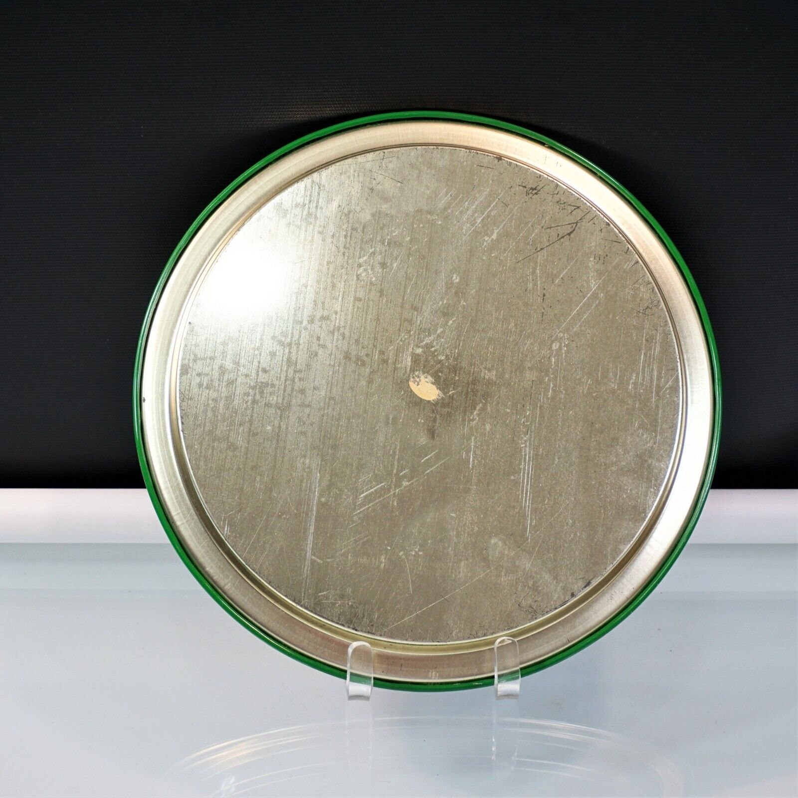 Christmas 1980s Vintage Tin Tray Lynn Gates Hallmark Santa Claus Gifts ...