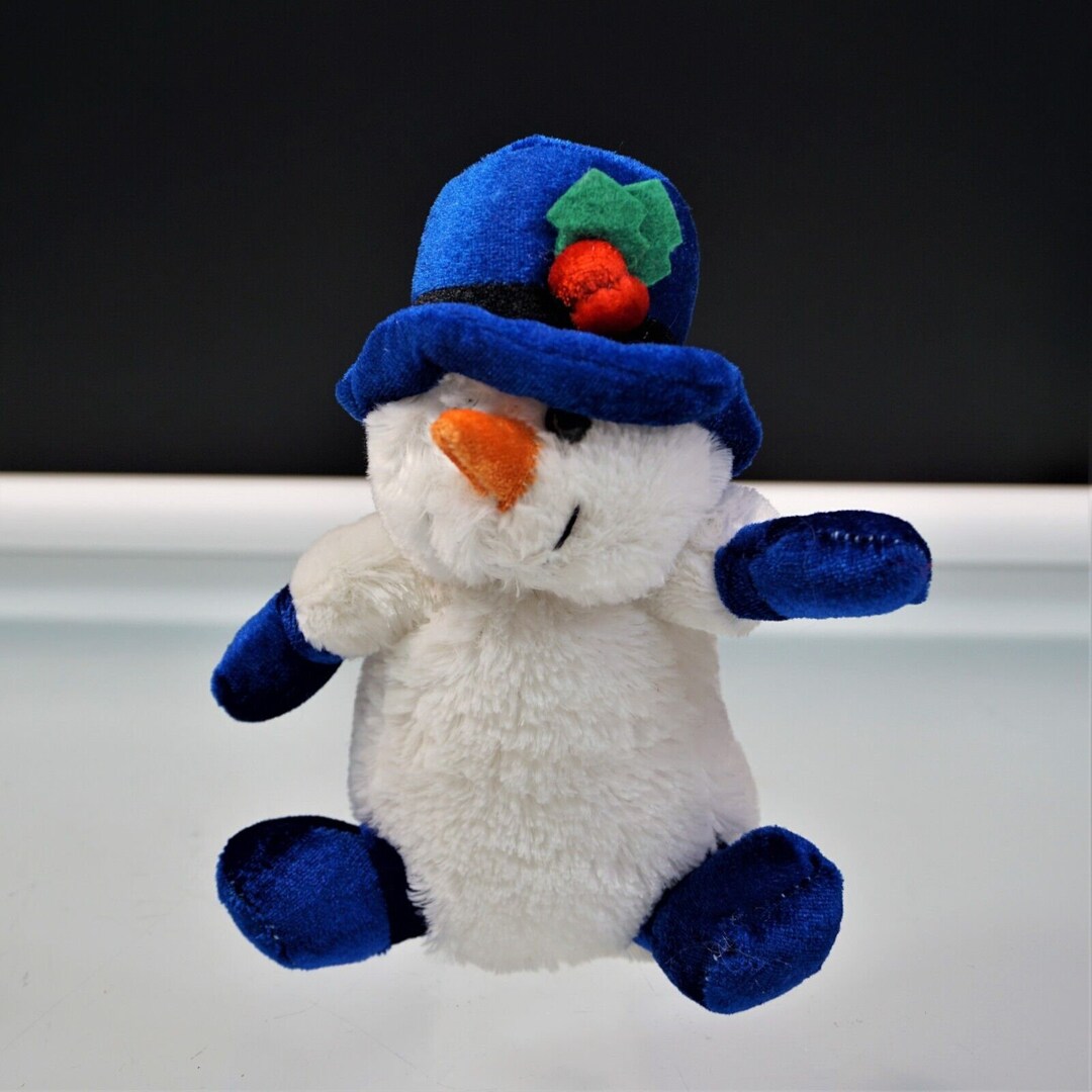 Christmas Snowman Dan Dee Plush Doll Stuffed Animal Christmas Holiday ...
