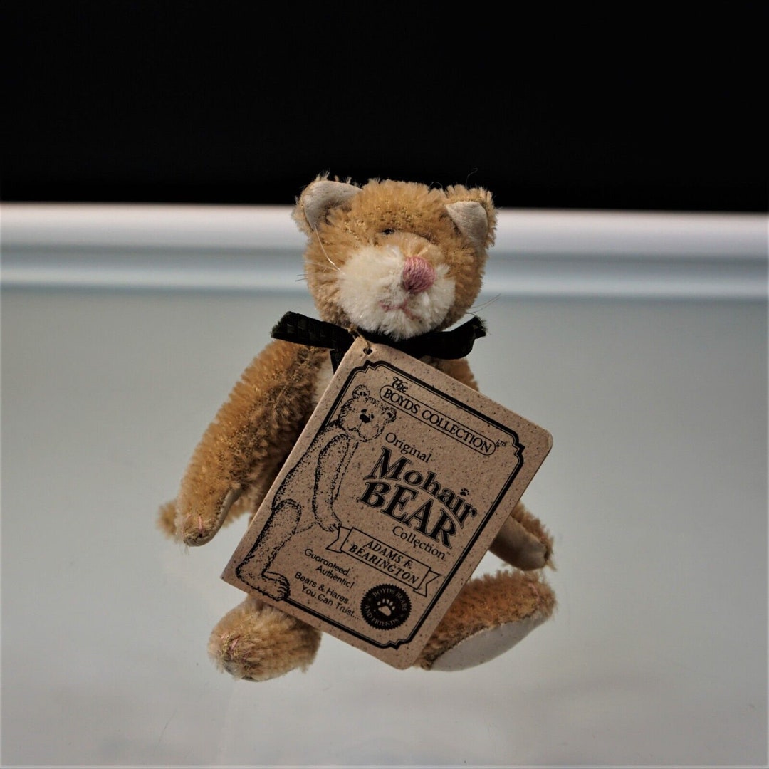 Boyds Bear Original Mohair Collection Adams F Bearington Bear Vintage ...