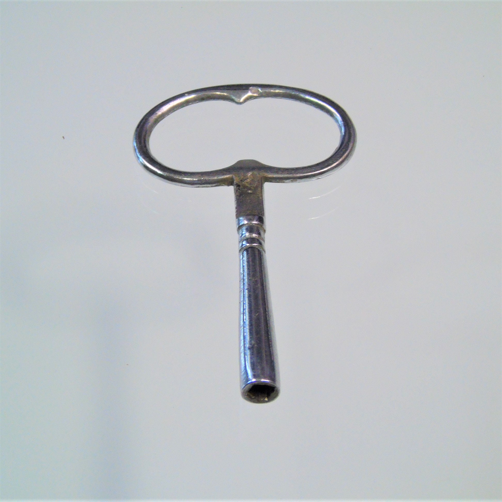 Large Mantle Clock Key Winding Key Vintage Key Skeleton Key Marked 8 ...