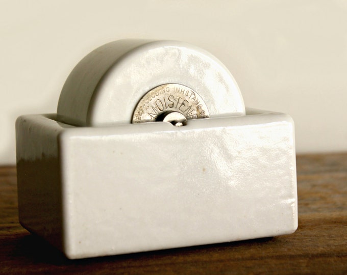 Vintage Stamp / Tape Moistener Industriallarge Size, Label Moistener ...