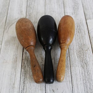 Antique Wooden Sock Darner Eggsinstant Collection, Country Decor ...