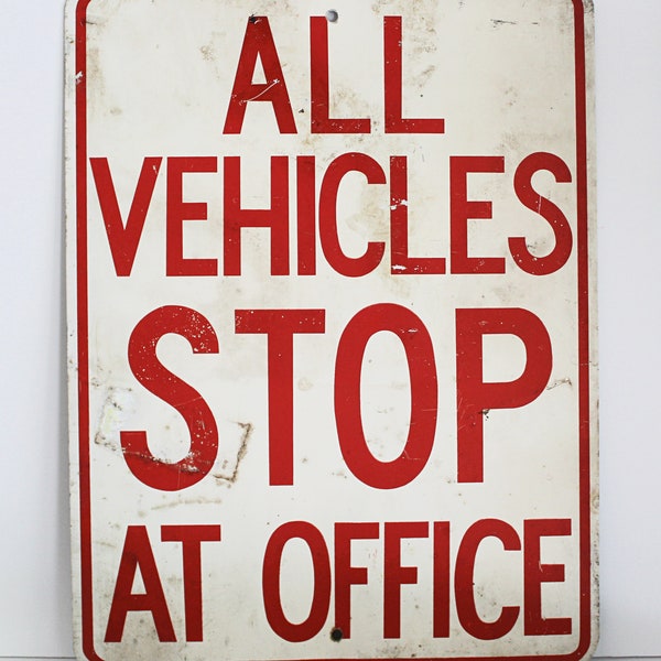 Industrial Vintage Sign - Etsy