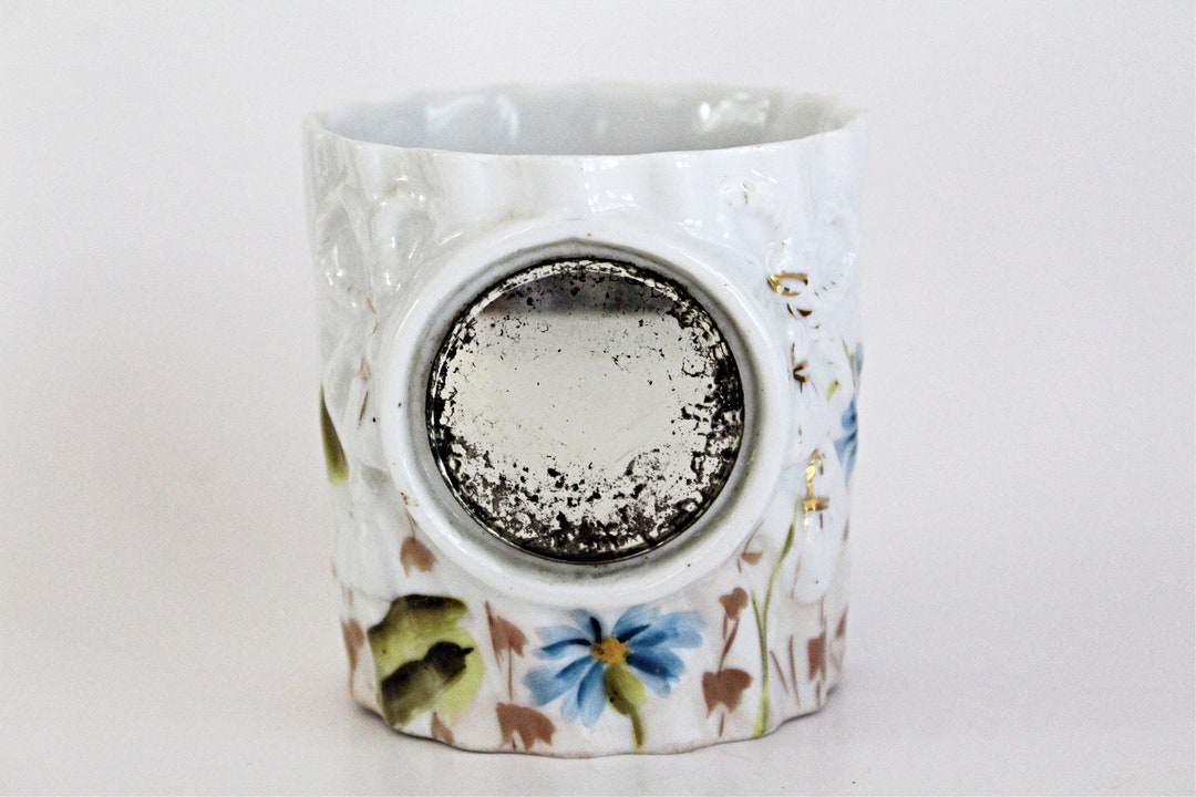 Antique Mirrored Mustache Cup Made W/o a Handle, Mustache Cup Made in ...