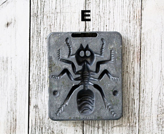 Vintage Giant Creepy Crawlers 1964 Mattel Thingmaker Bugs - Etsy