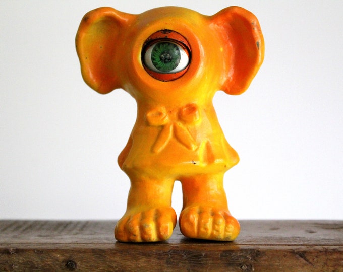 Vintage Edward Mobley, Arrow Rubber Alien Cyclops, Arrow Rubber Co ...