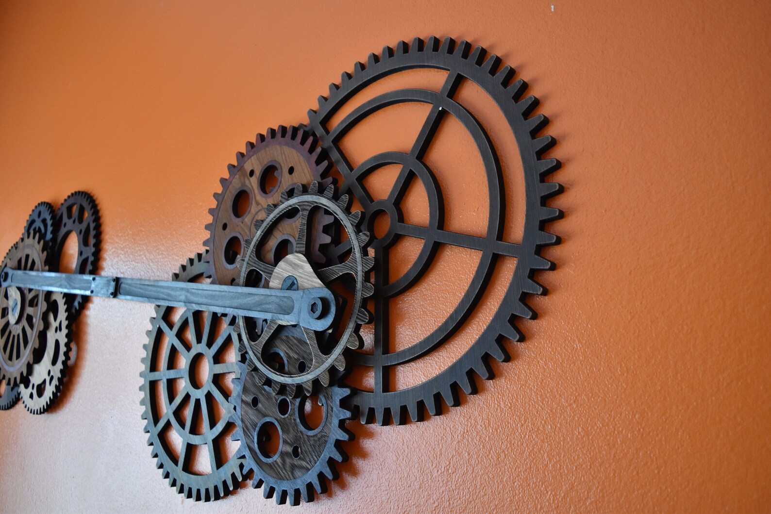Gear art Steam Punk Gears Wall art Gears Wall Decor | Etsy