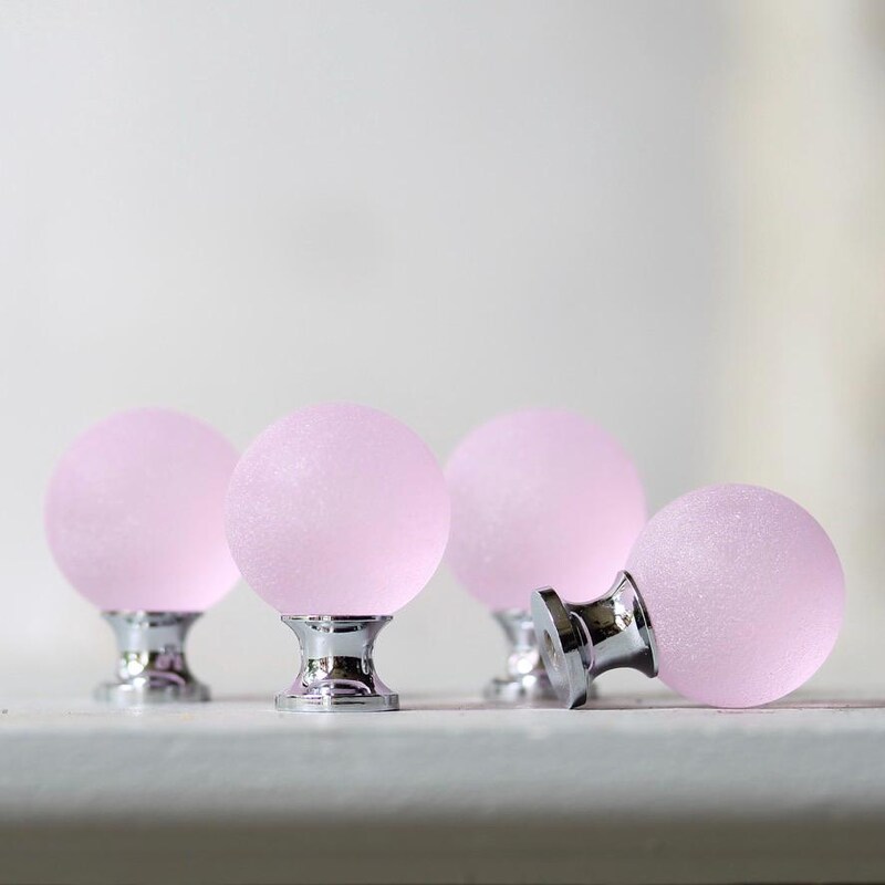 Pink Drawer Knobs - Etsy