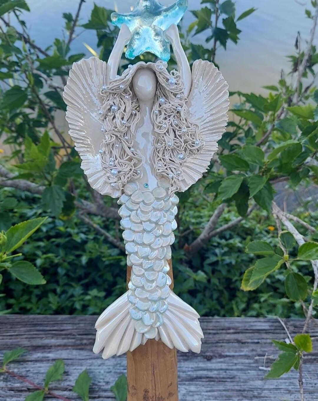 Angel Mermaid Tree Topper - Etsy