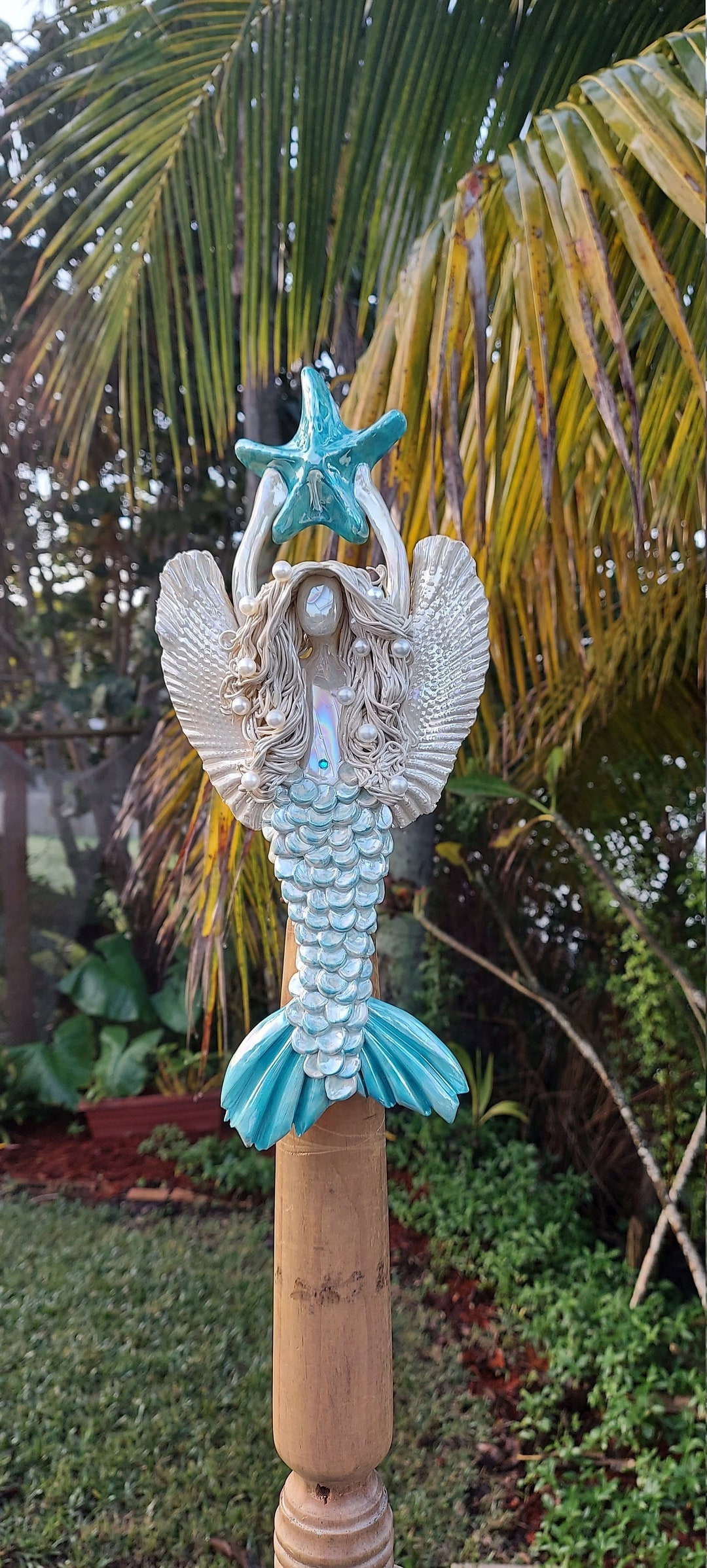 Mer Angel Tree Topper - Etsy