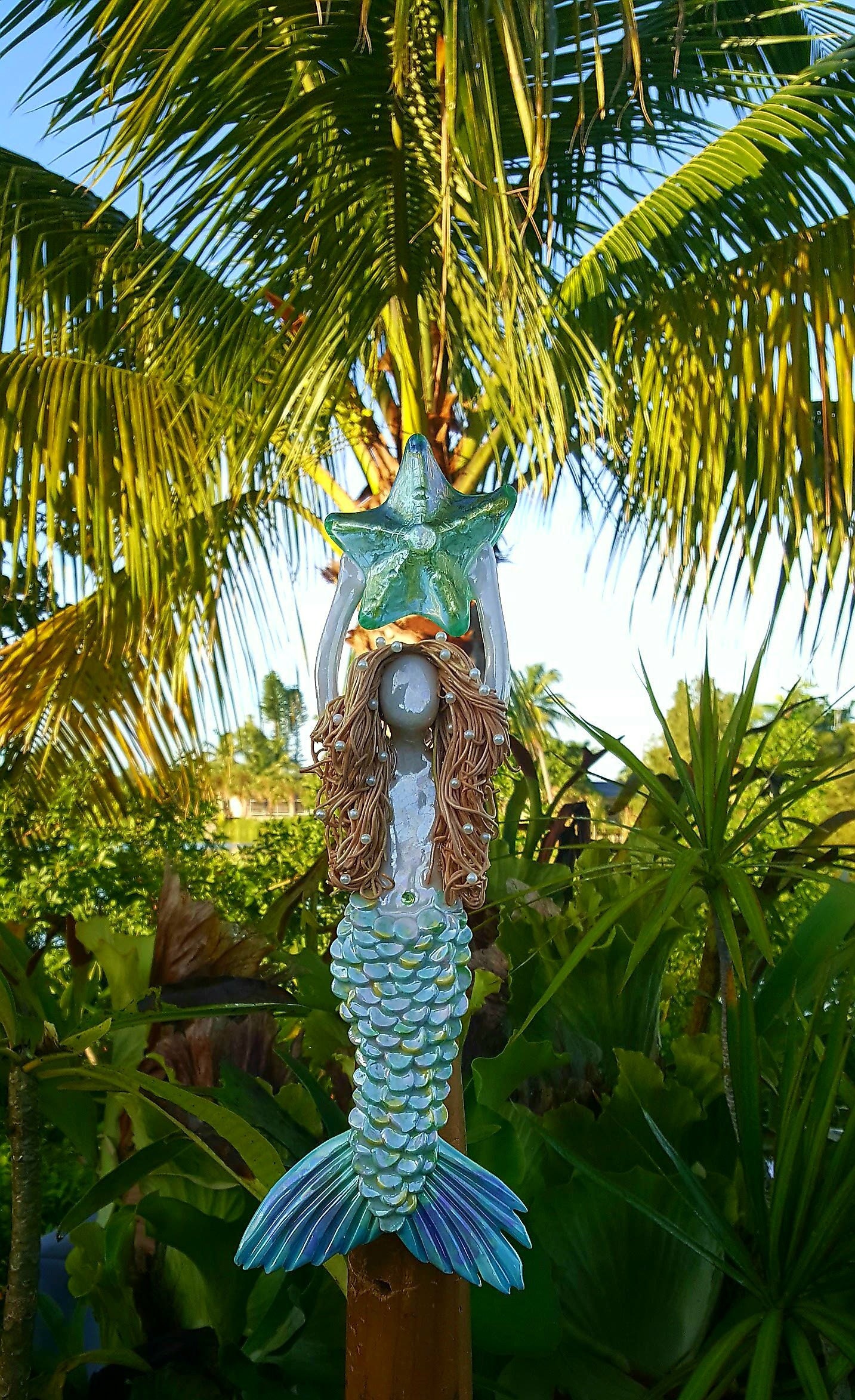 Strawberry blonde Mermaid Tree Topper