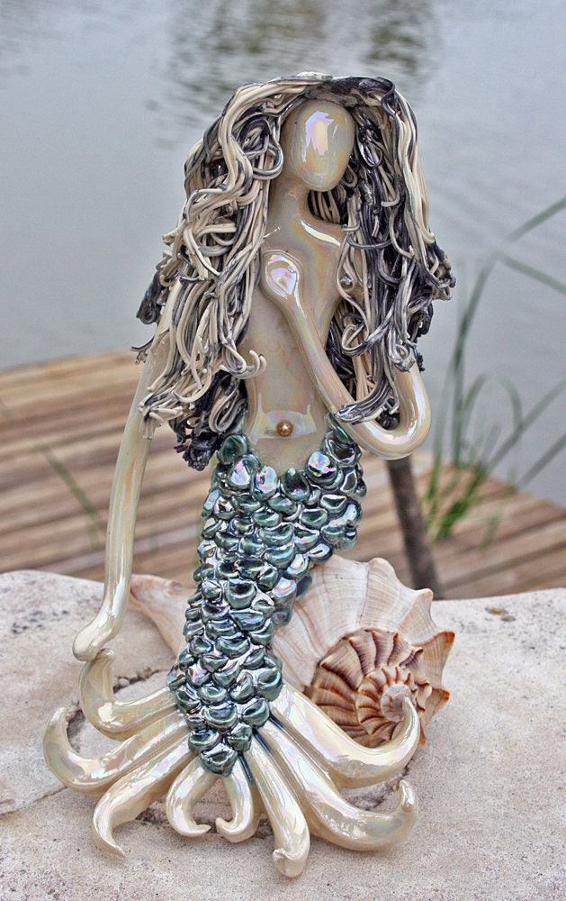 Silver Fox Mermaid