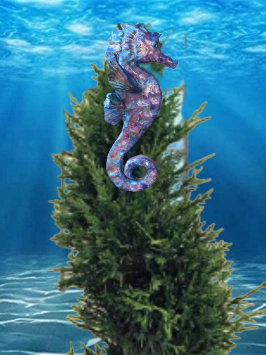 Seahorse Tree Topper - Etsy
