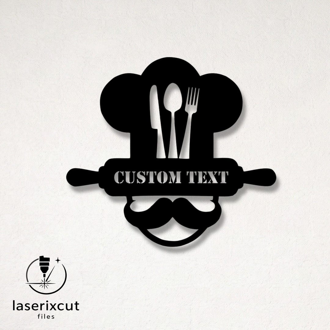 Customizable Kitchen Laser Cut Vector Files - SVG, DXF, Glowforge ...