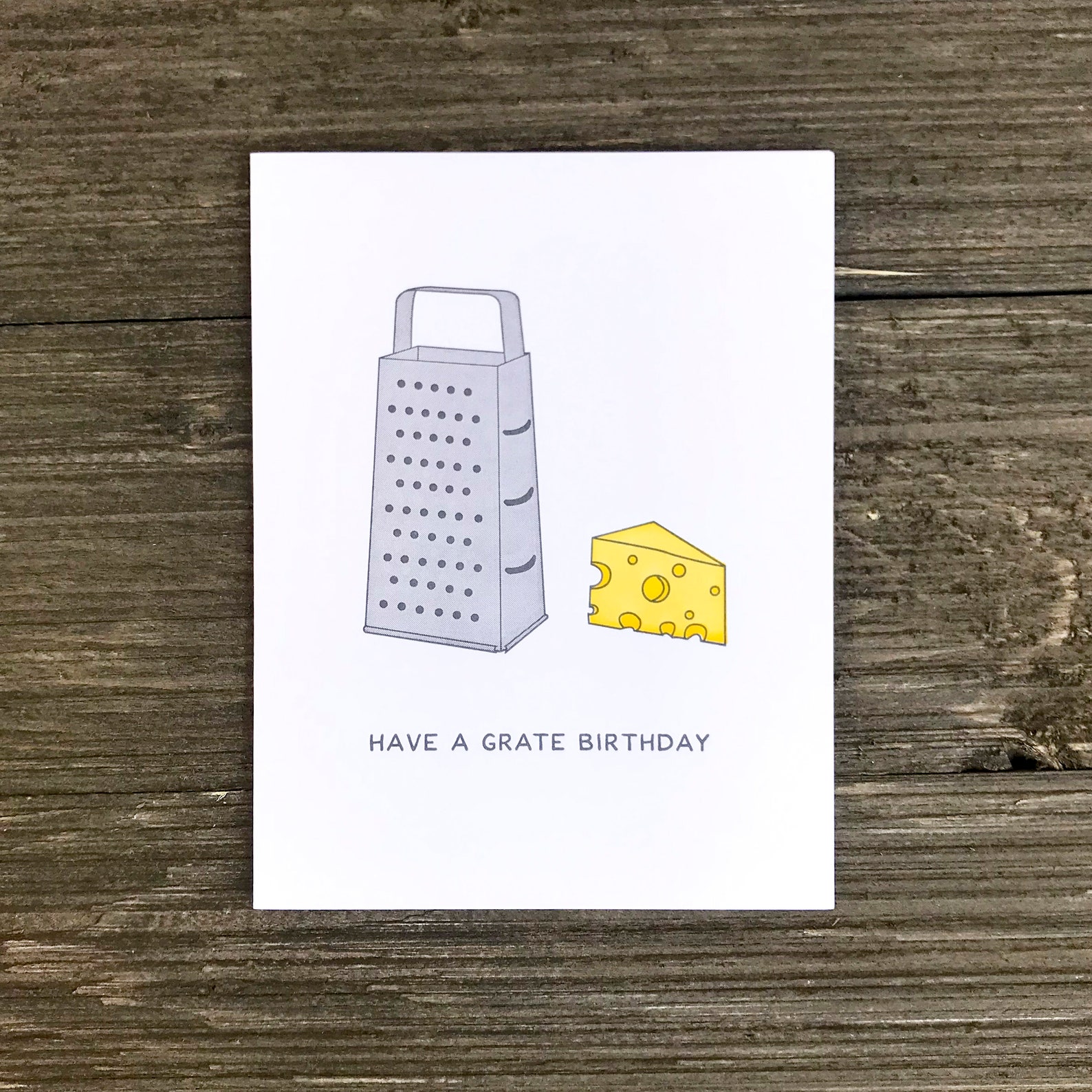 Have a Grate Birthday Card - Etsy