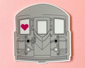 Subway Sticker - Etsy
