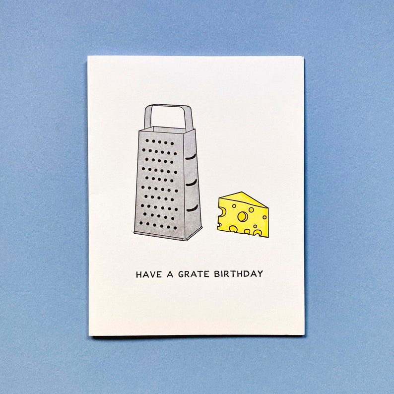 Have a Grate Birthday Card - Etsy