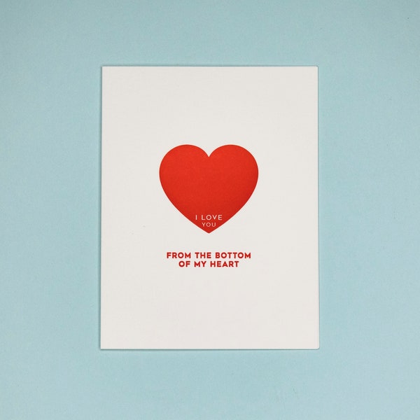 Bottom of My Heart - Etsy