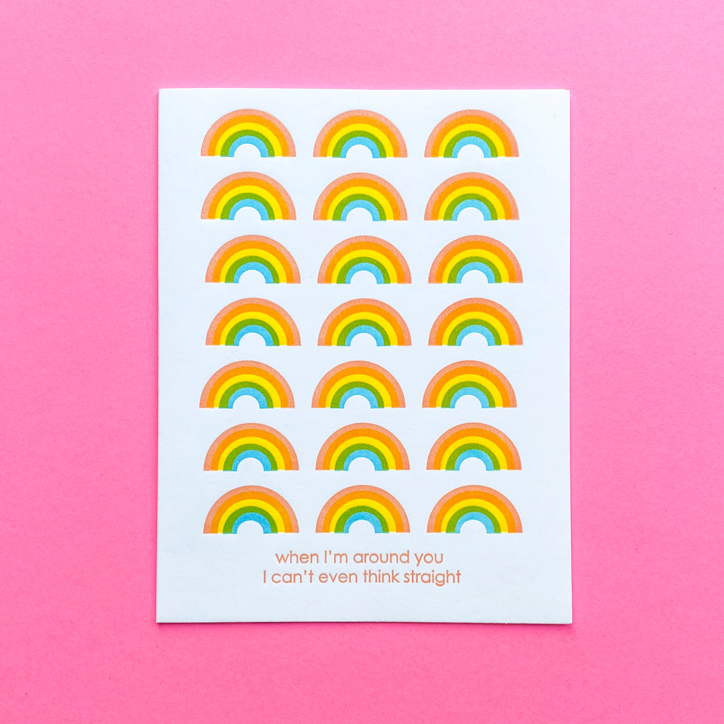 Rainbow Card - Etsy