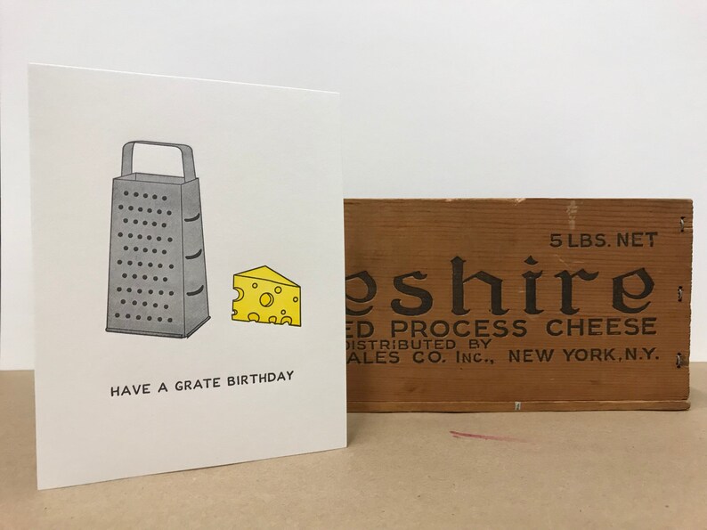 Have a Grate Birthday Card - Etsy