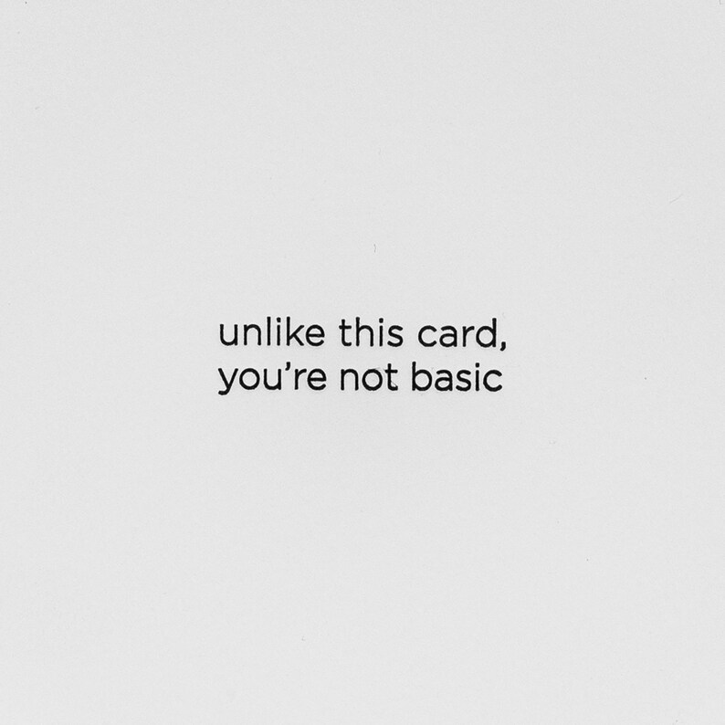 Basic Card - Etsy