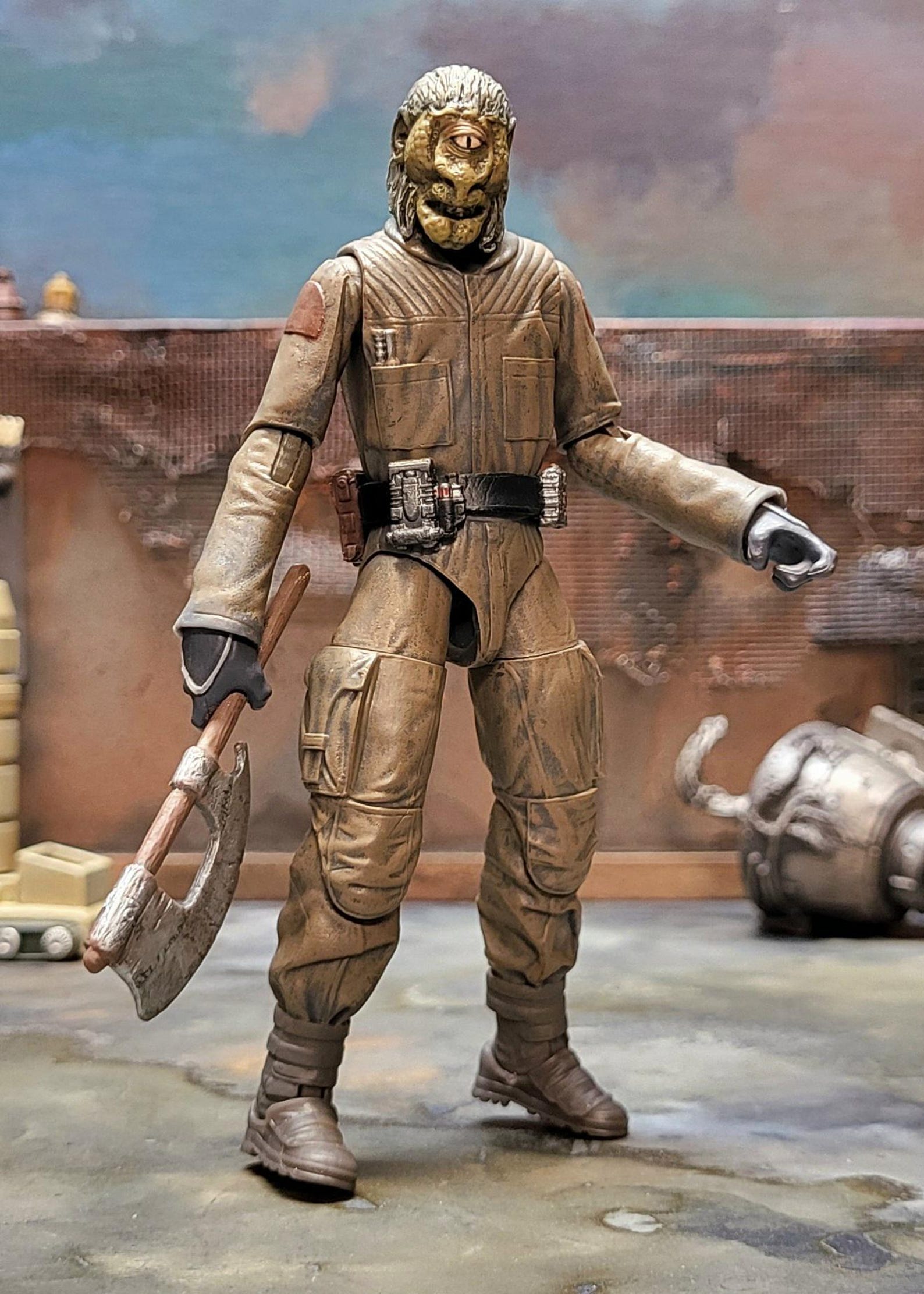 Star Wars Custom Figure - Cantina Alien Abyssin Cyclops Berserker - 1: ...