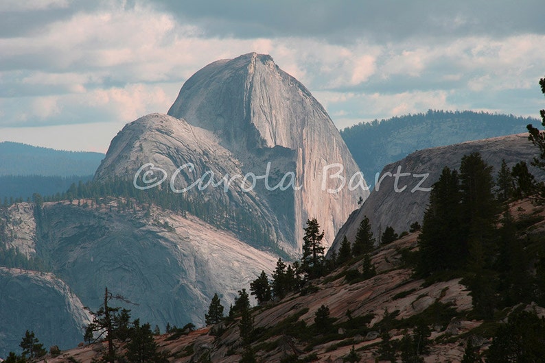Yosemite Half Dome Photo Greeting Card: Olmstead Point View - Etsy