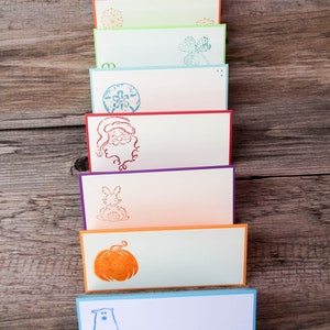 Shamrock Place Cards With Irish Blessing Set of Handmade - Etsy