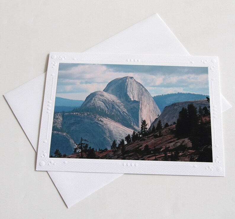 Yosemite Half Dome Photo Greeting Card: Olmstead Point View - Etsy