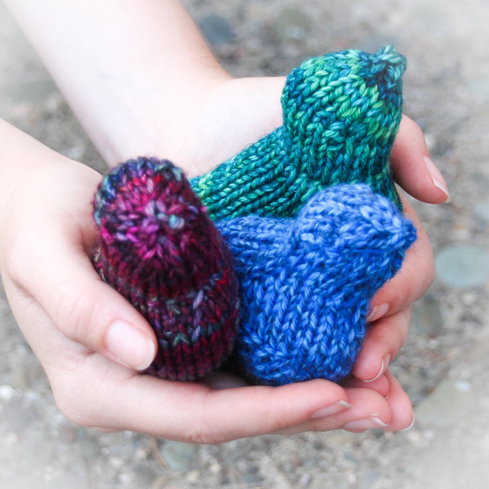 Small Hand Knitted Plush Birds in Various Colors Hand Knit - Etsy