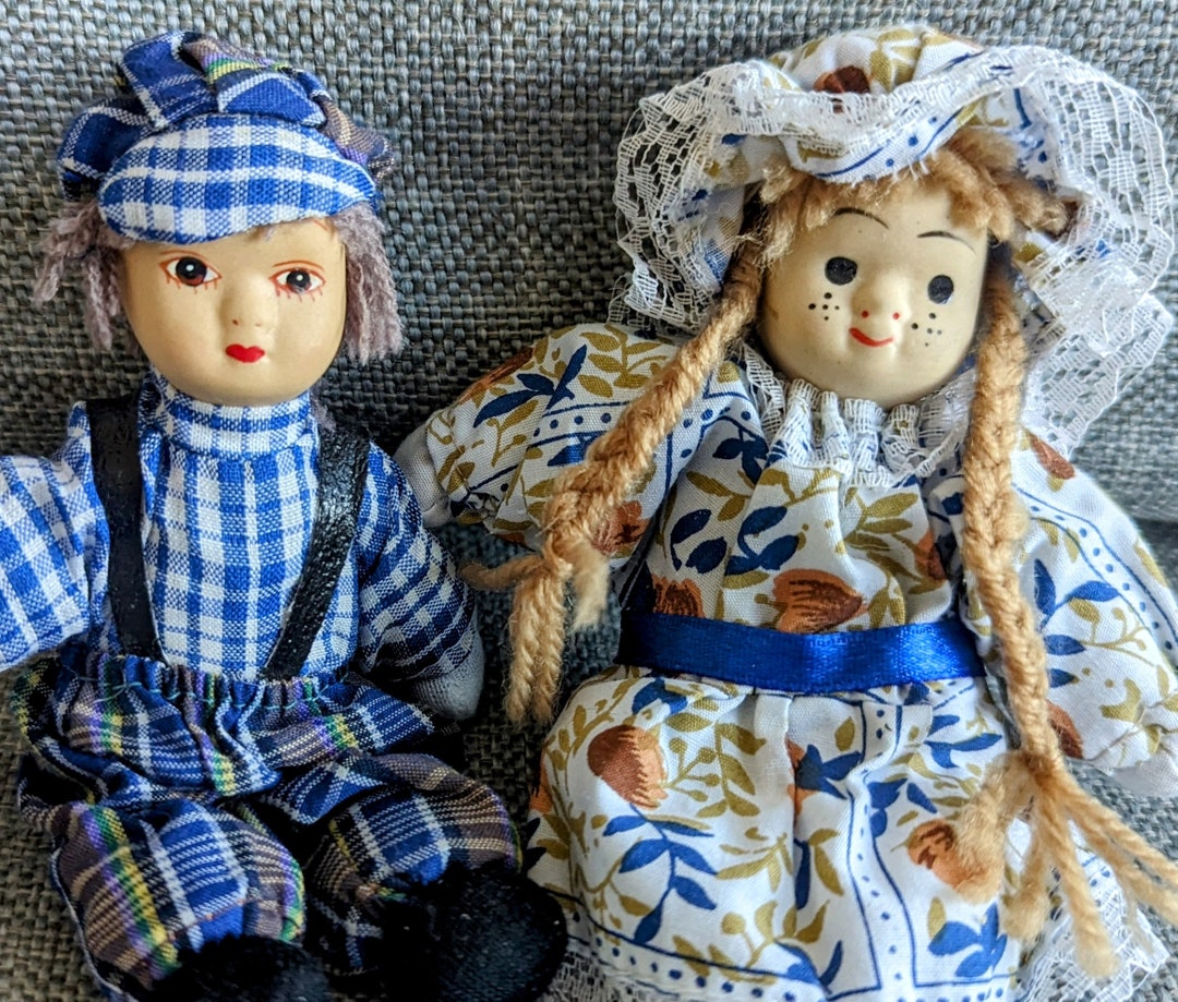 Collectible Doll, Small Porcelain Basque, Sand Body Dolls, Boy Doll ...