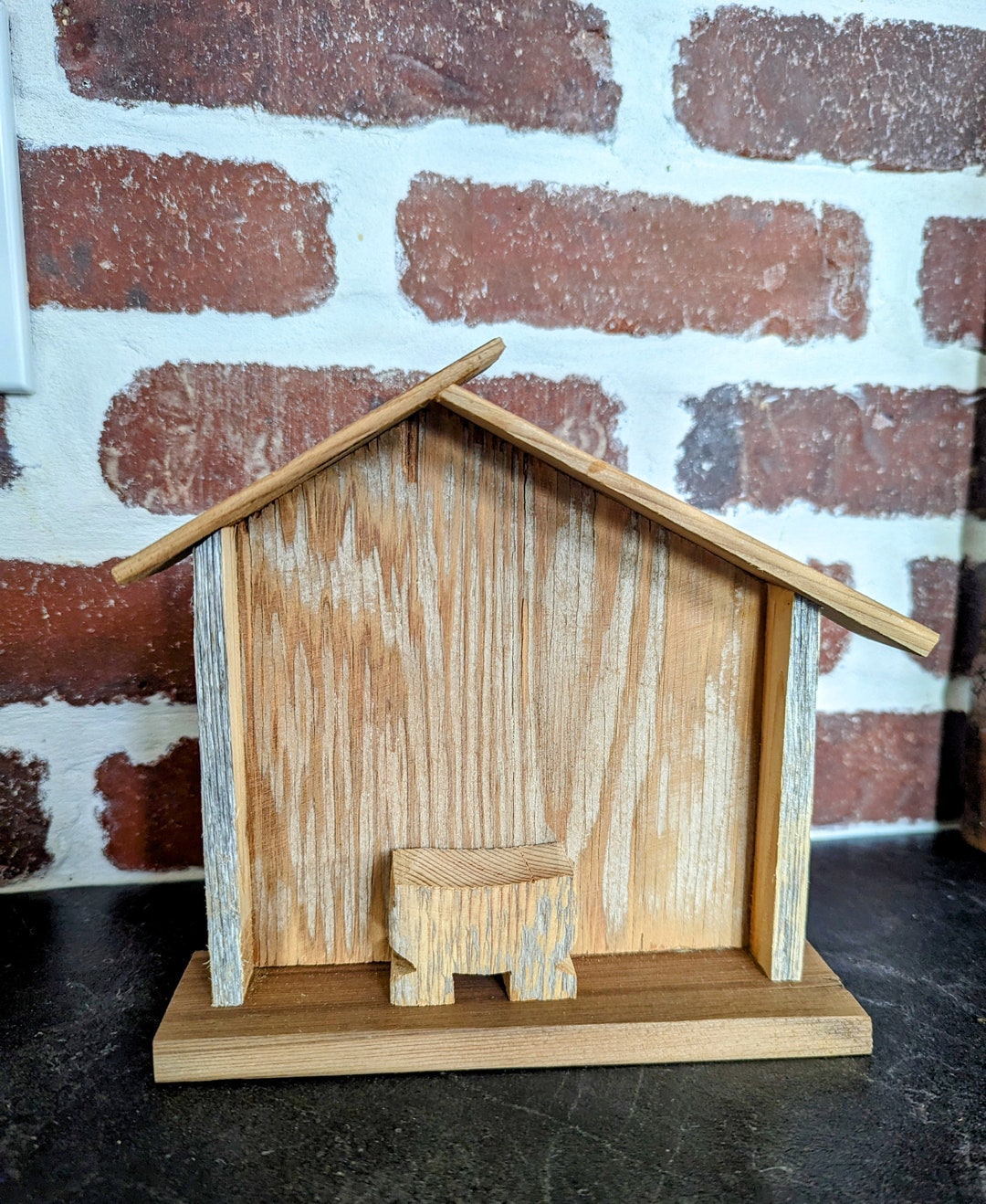 Stable Manger Rustic Wooden Nativity Christmas Nativities - Etsy