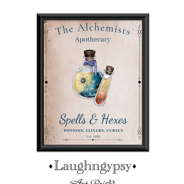 Magic Potion Sign - Etsy