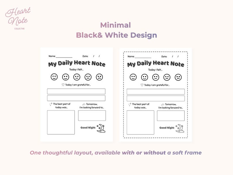 Kids Daily Gratitude Journal | Emotional Check-in, Bedtime Reflection ...