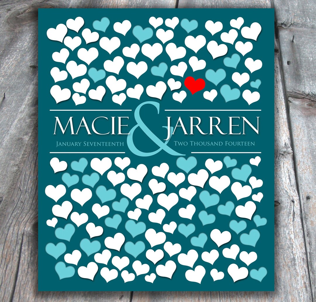 PERSONALIZED WEDDING GIFT | Poster Anniversary Gift | Custom Wedding ...